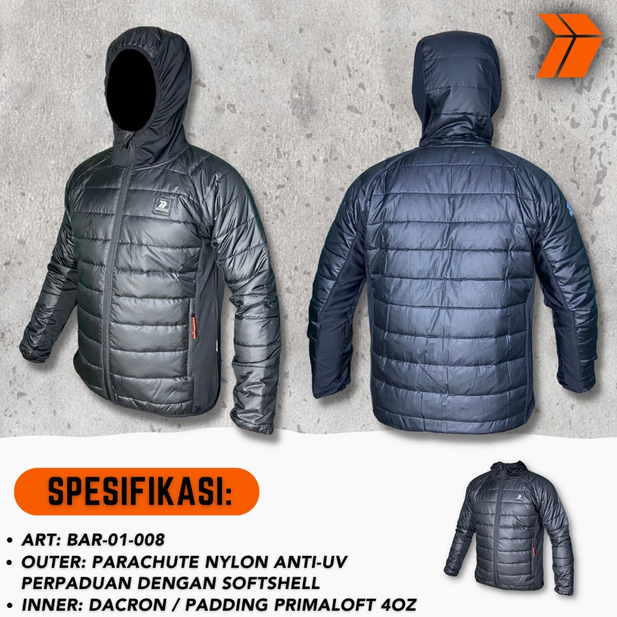 Jual Jaket Baratech X1 Dacron Windbreakers Windproof Jaket Mantel ...