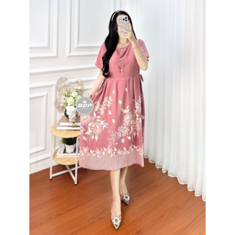 Jual Daster Chibi rayon grade A daster busui resleting depan daster ...