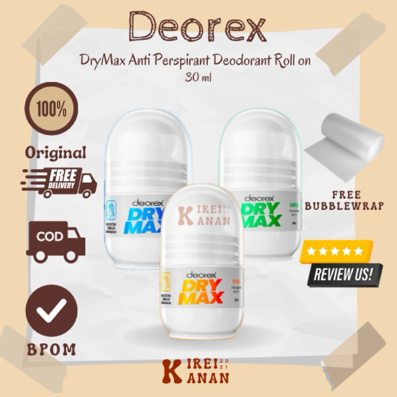 Jual Deorex DryMax Orginal/Gentle/Extra/Clinical Anti Perspirant ...