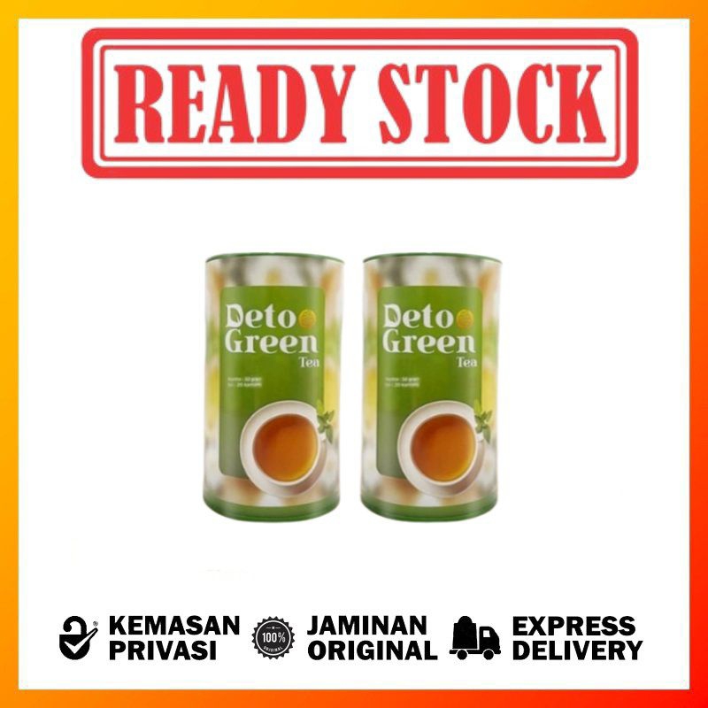 Jual DETOGREEN Teh Herbal Detox Sistem Pencernaan 50 Gram | Shopee ...