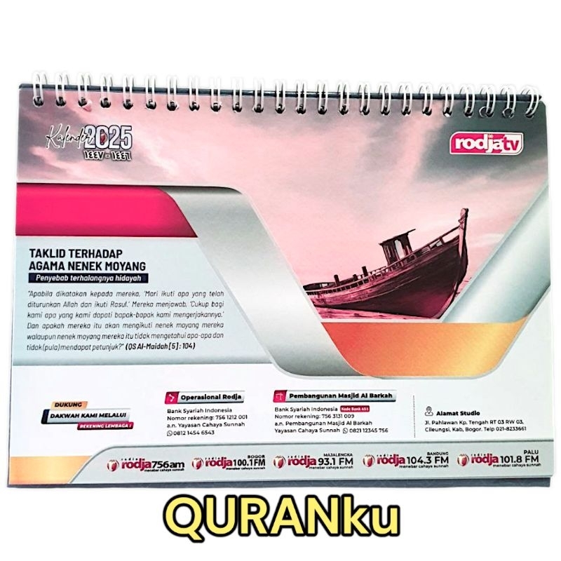 Jual KALENDER MEJA RODJA MASEHI PLUS HIJRIYAH 2025 M ( 1446 - 1447 H) | Shopee Indonesia
