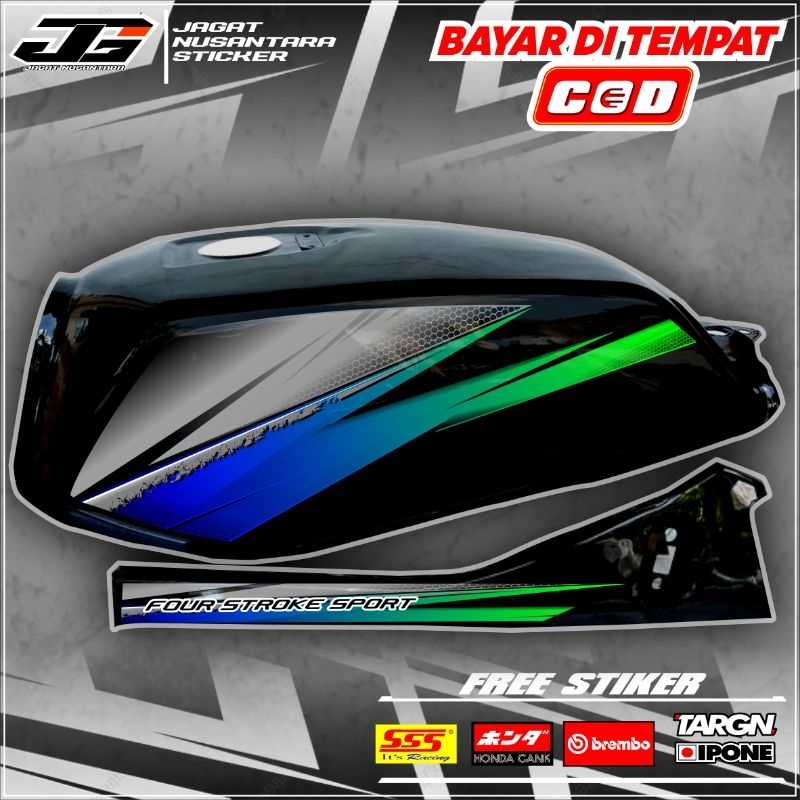 Jual Striping honda gl Pro, Striping honda terbaru, Striping Variasi ...