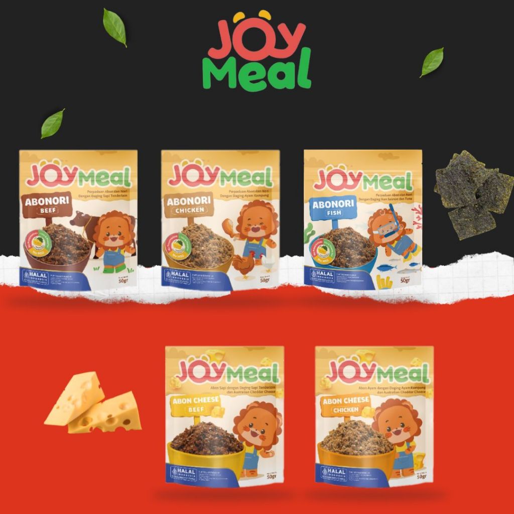 Jual JoyMeal AboNori & Abon Cheese Beef / Chicken / Fish | Abon Daging Sapi Tenderloin / Abon ...