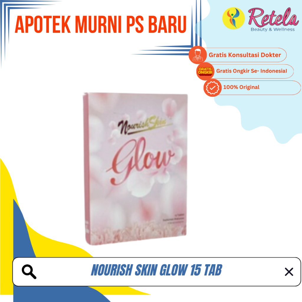Jual NOURISH SKIN GLOW 15 TAB | Shopee Indonesia