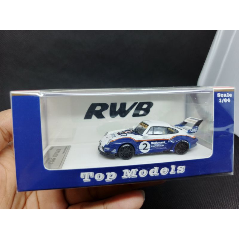Jual Top Models RWB X LBWK Porsche 993 Rothmans Livery Limited Edition ...