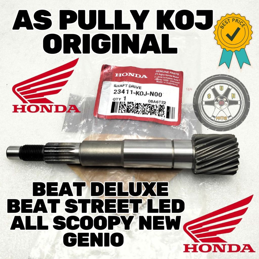 Jual AS PULLY HONDA GENIO KOJ AS PULLY BELAKANG BEAT DELUXE ,BEAT ...