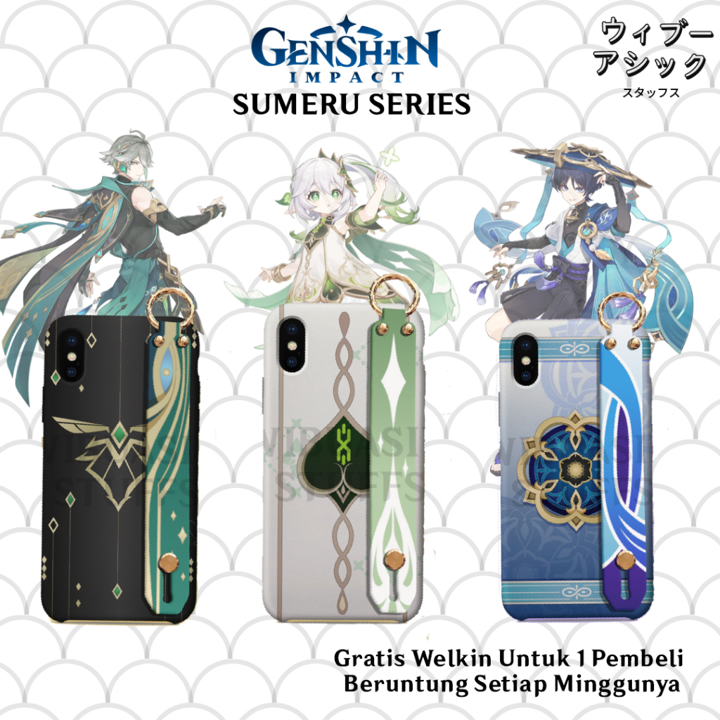 Jual CASING GENSHIN IMPACT SUMERU SERIES - CUSTOME CASE PHONE - CASING ...