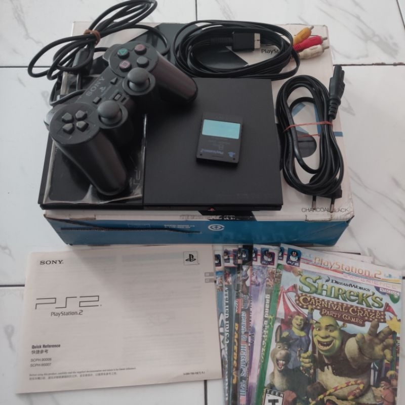 Jual PS2 Slim SCPH-90006 bekas kolpri | Shopee Indonesia