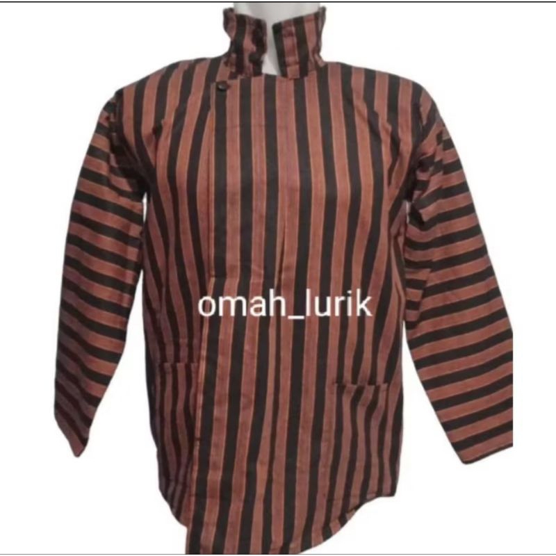 Jual TERMURAH BAJU SURJAN LURIK JAWA, KAIN TENUN(DEWASA) | Shopee Indonesia