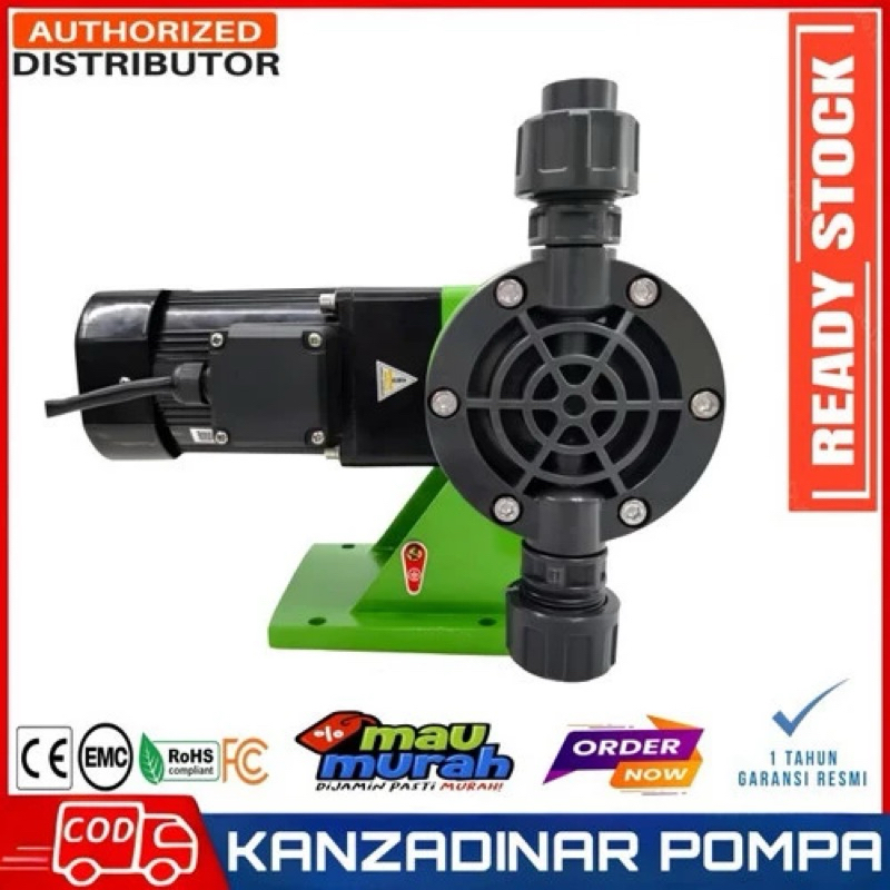 Jual Pompa Dosing L-60-1-P Mechanical Diaphragm Metering Pump-60 LPH 10 ...