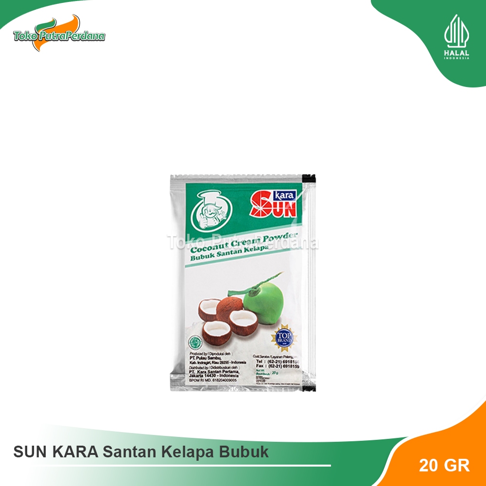 Jual SUN KARA Santan Kelapa Bubuk 20gr (1 Pcs) | Shopee Indonesia