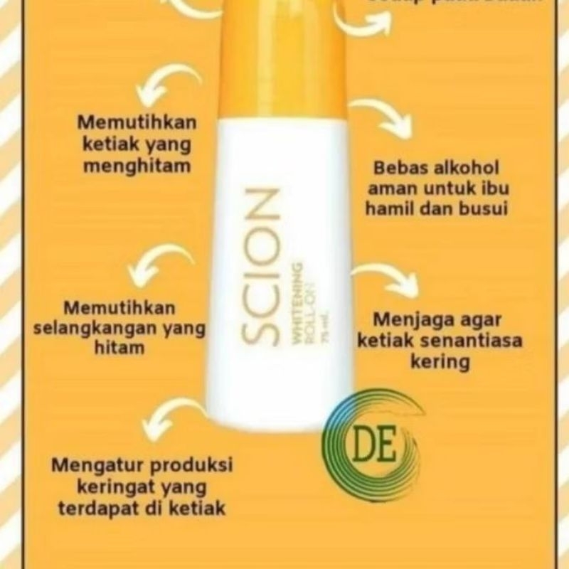 Jual deodorant roll on kuning viral/(roll on oren) | Shopee Indonesia