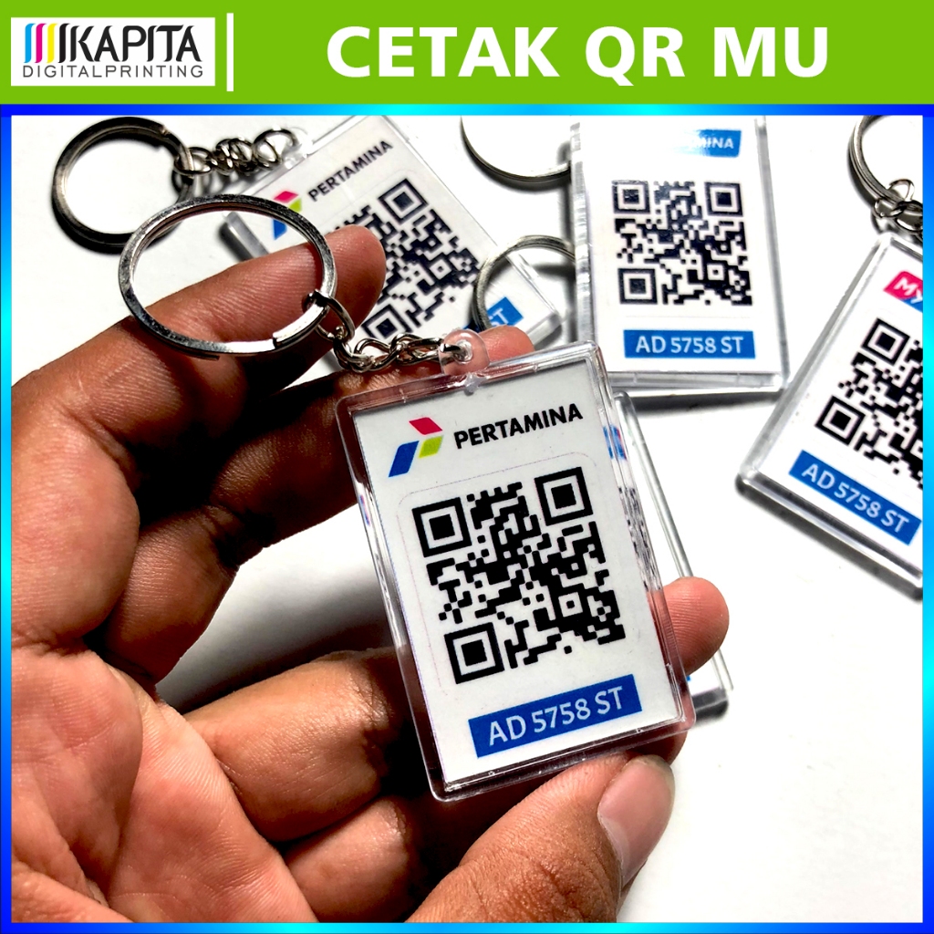 Jual (Cetak My pertamina) Bentuk Ganci Sehari Jadi | cetak barcode pertamina | kartu my ...