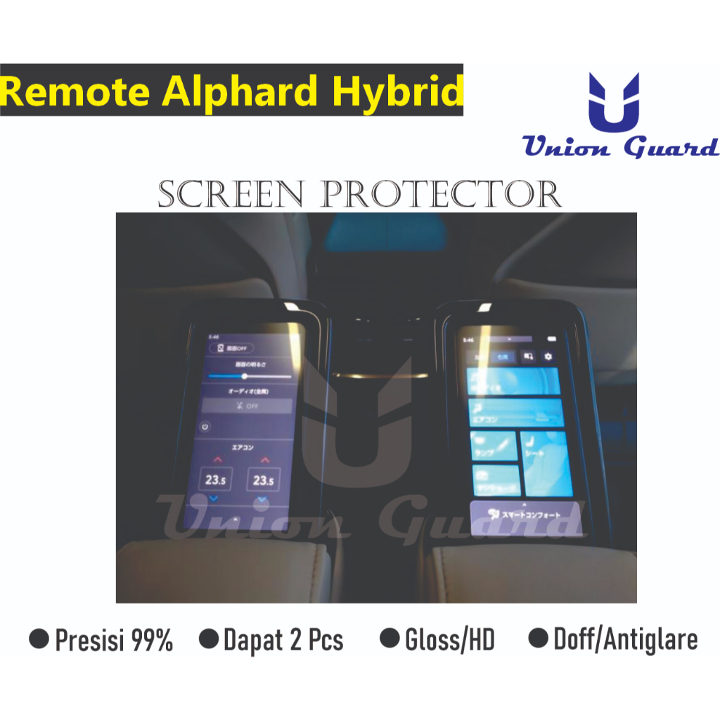 Jual Anti Gores Remote Control Alphard Hybrid HEV 2024(2 pcs) | Shopee ...