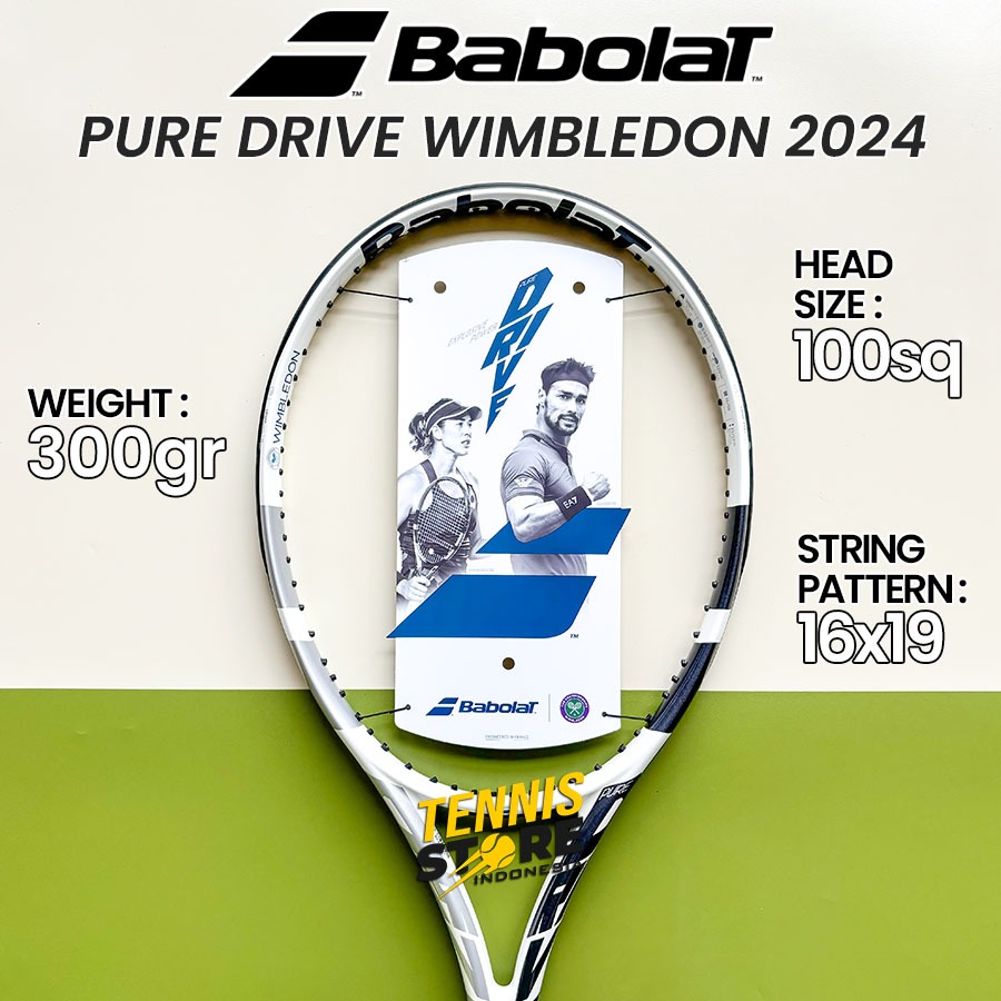 Jual Babolat PURE DRIVE Wimbledon 2024 Limited Edition | Shopee Indonesia