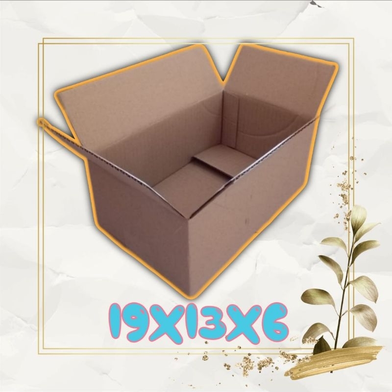 Jual kardus packing UK 19x13x6 kardus polos kardus besar kardus kecil ...