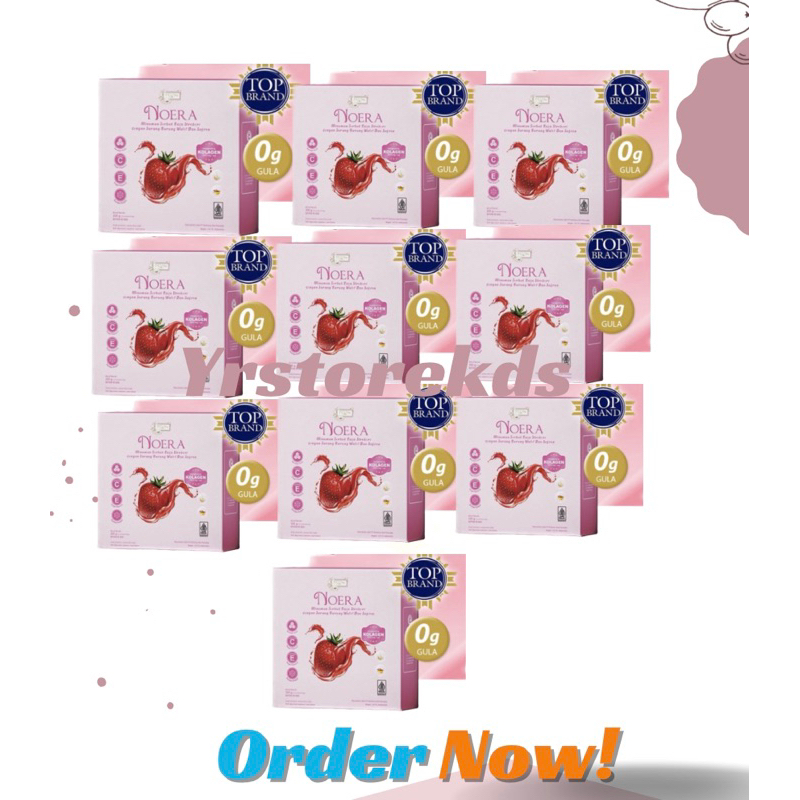 Jual Paket 10 Box Noera Collagen Drink New Colla Original Perbox Isi 15 ...