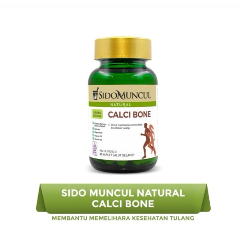 Jual Sidomuncul calcibone 50 tablet ( memelihara kesehatan tulang ...