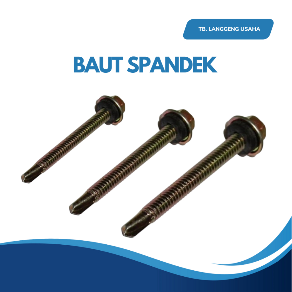 Jual BAUT ATAP SPANDEK BAUT DRILLING GALVALUM BAJA RINGAN ROOFING ...