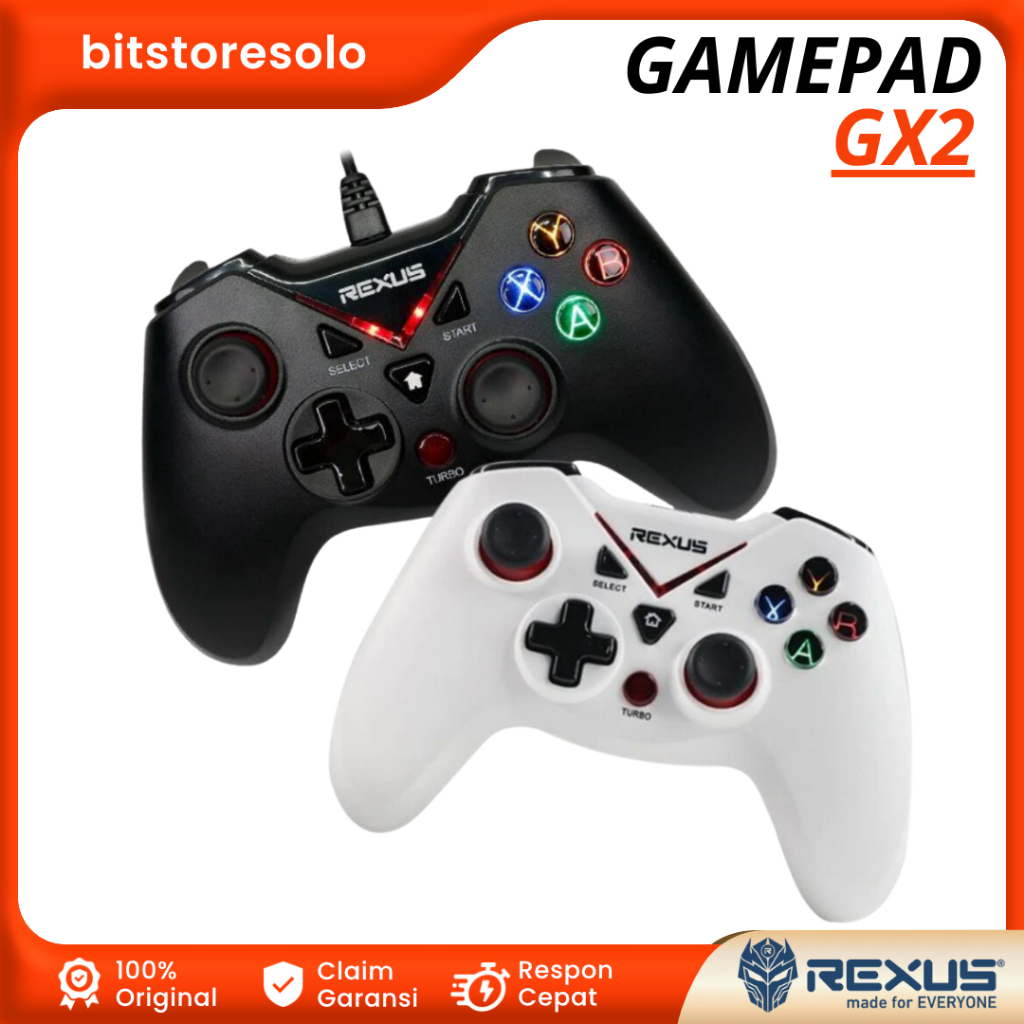 Jual Gamepad JoyStick Stick USB Rexus GX2 For Smartphone or PC | Shopee ...