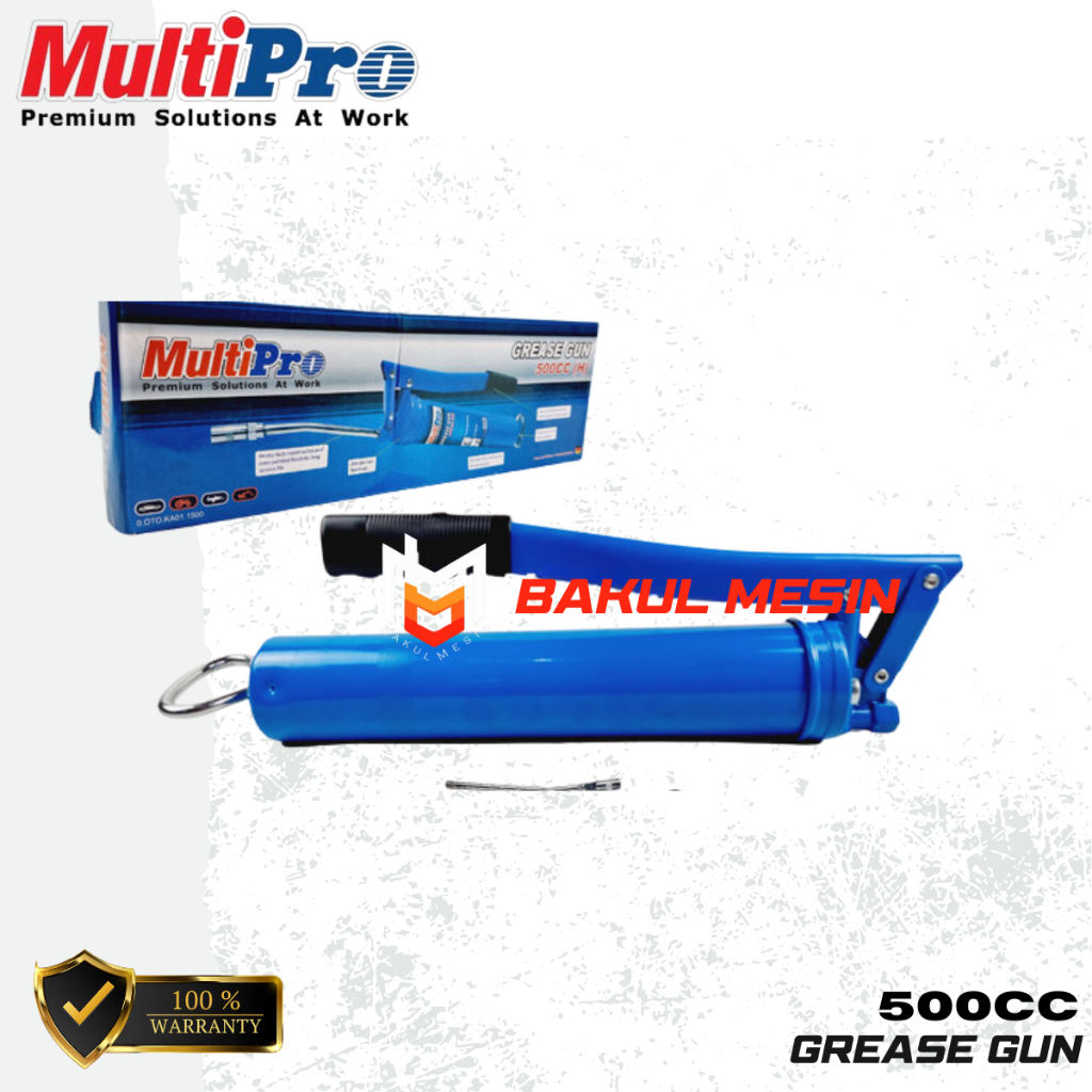 Jual MULTIPRO GREASE GUN 500CC pompa oli gemuk manual | Shopee Indonesia
