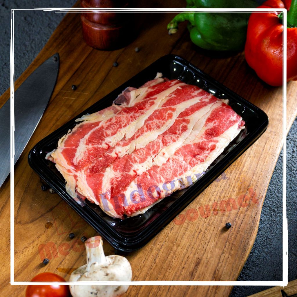 Jual Aussie Australian Beef Brisket NE Shortplate Short Plate Shabu ...
