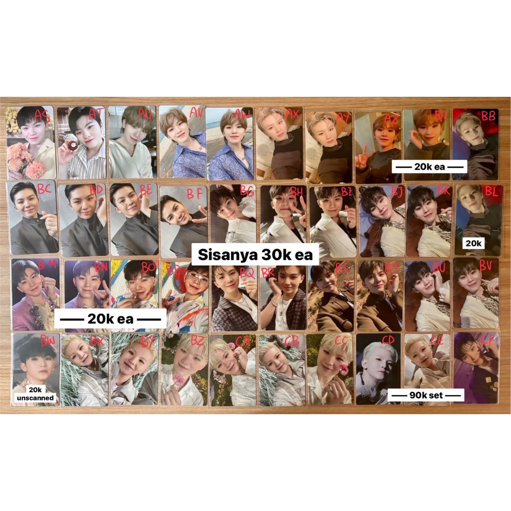 Jual [READY STOCK] OFFICIAL PHOTOCARD PC WOOZI SEVENTEEN ALBUM YOUR ...