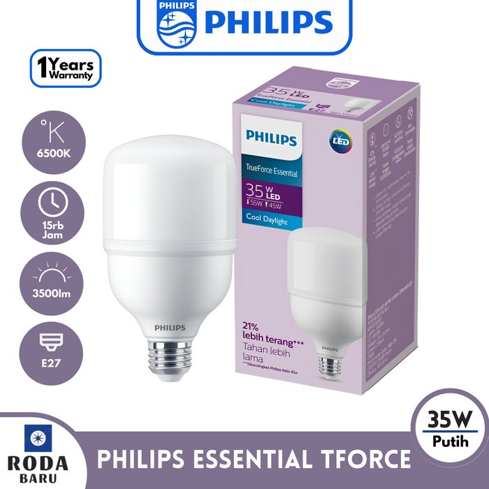 Jual Lampu Led Philips 35 watt Essential Trueforce | Shopee Indonesia