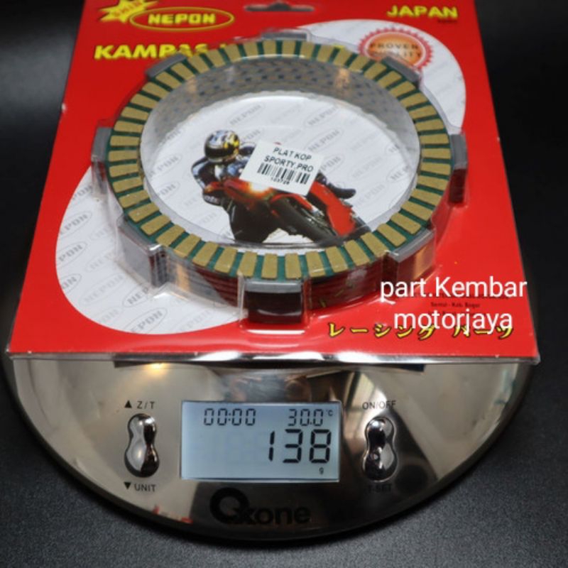 Jual KAMPAS KOPLING RACING ASLI NEPON JAPAN GL 100 GL PRO MAX CB TIGER MEGAPRO (ISI 5 BIJI ...