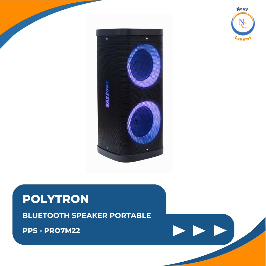 Jual POLYTRON PARTYMAX SPEAKER BLUETOOTH PORTABLE PPS - PRO7M22 ...
