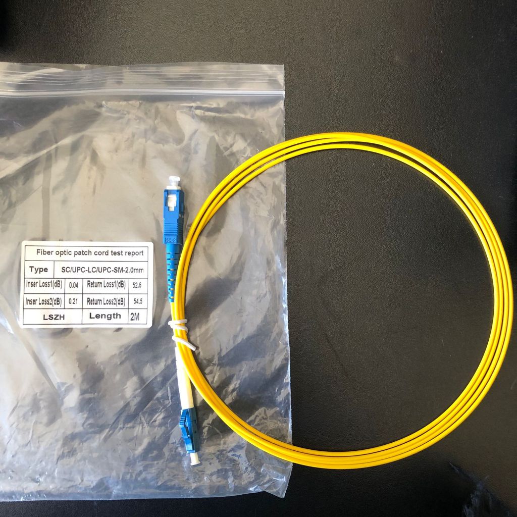 Jual Kabel FO Patch Cord SC-LC SM 2 M | Shopee Indonesia