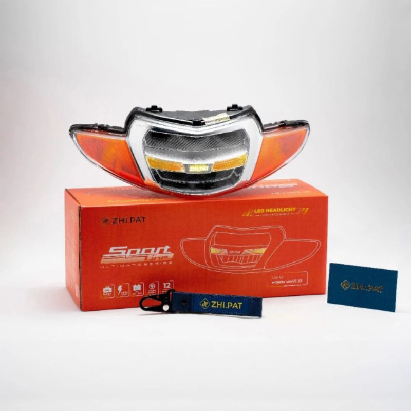 Jual Headlamp LED ZHIPAT Set Sein Honda Supra 100 Supra X 100 Supra ...