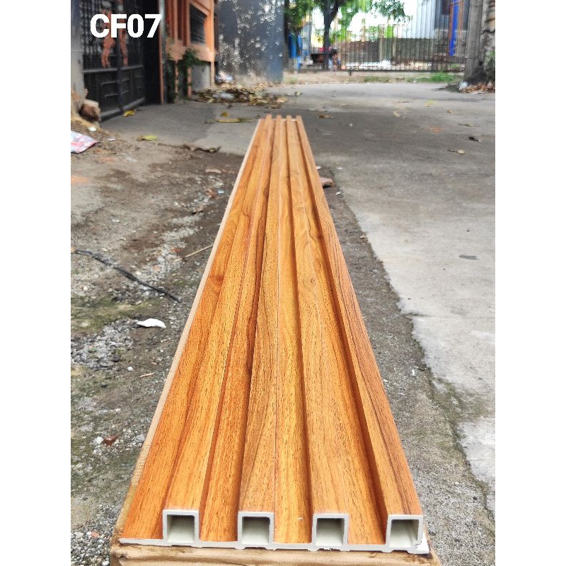 Jual wpc wallpanel 3d motif serat kayu doff backdrop tv, backdrop kasur ...