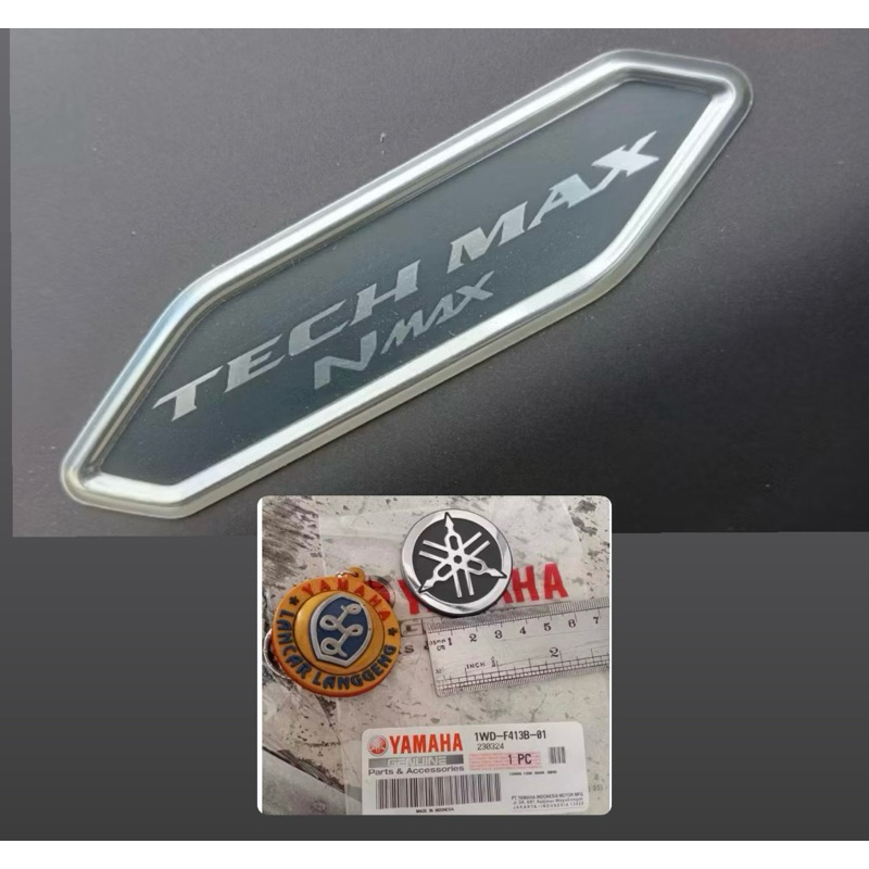 Jual EMBLEM / STICKER COWLING SAYAP KIRI KANAN YAMAHA NMAX TURBO TECHMAX / TECH MAX / NEO ...