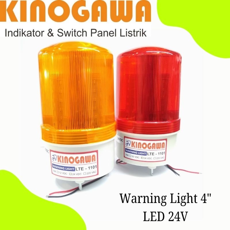 Jual Lampu LTE-1101 4" inch 24Vdc- Lampu Putar - Warning Light - Lampu ...