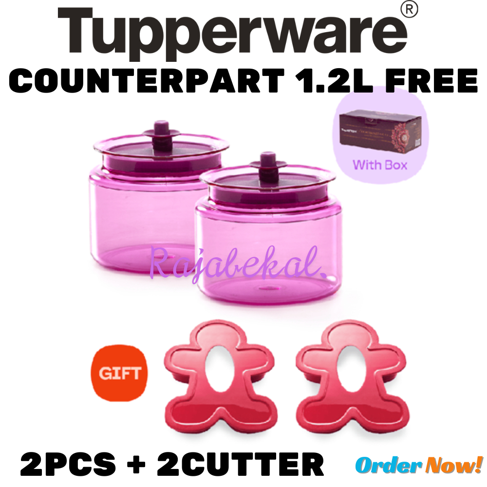 Jual PROMO Tupperware Advanced Counterpart 3pcs // Counterpart 900ml 3pcs // Counterpart 900ml ...
