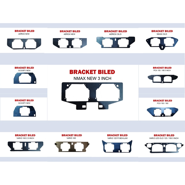 Jual Bracket Breket Braket Biled Projie All Varian Motor | Shopee Indonesia