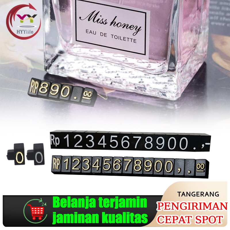 Jual Price Tag Display Number/Plakat Harga Number/Tag Harga Barang ...