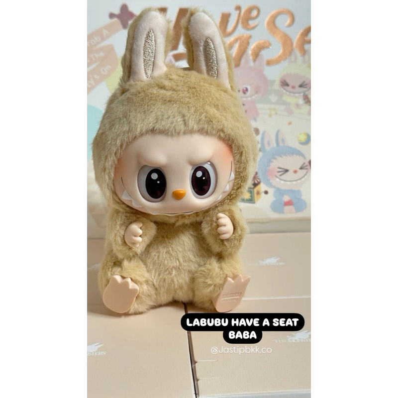 Jual POPMART LABUBU HAVE A SEAT (BABA BEST SELLER) | Shopee Indonesia