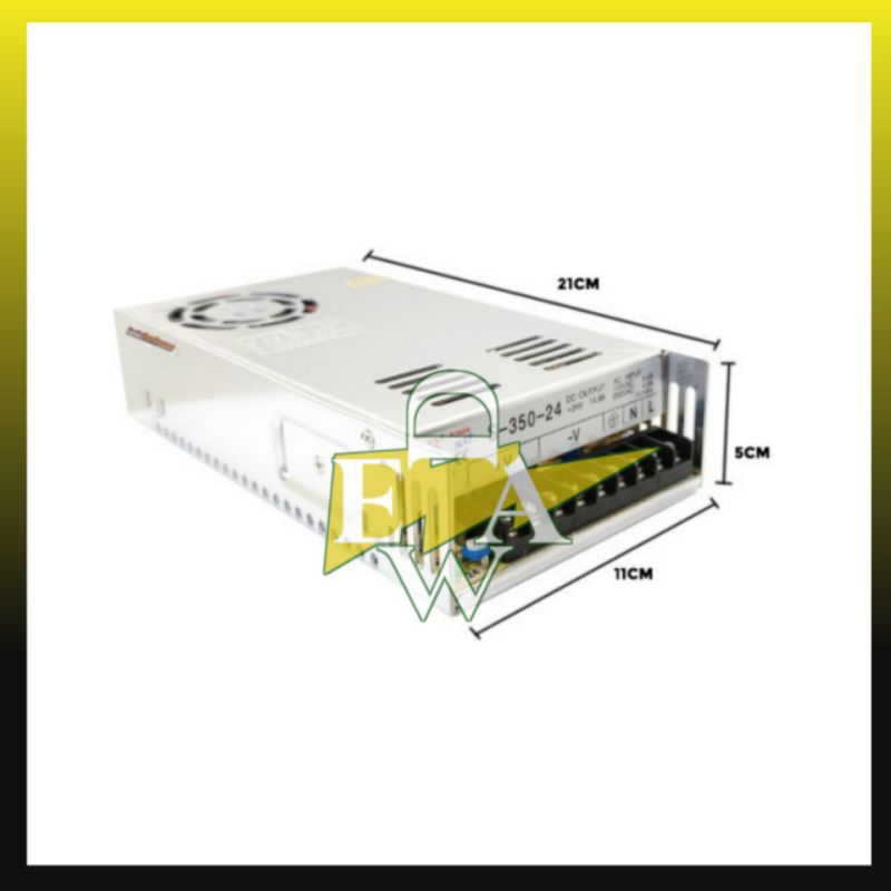 Jual Jual Power Supply TPG Single Output 350 Watt 24 VDC ( S-350-24 ) | Shopee Indonesia
