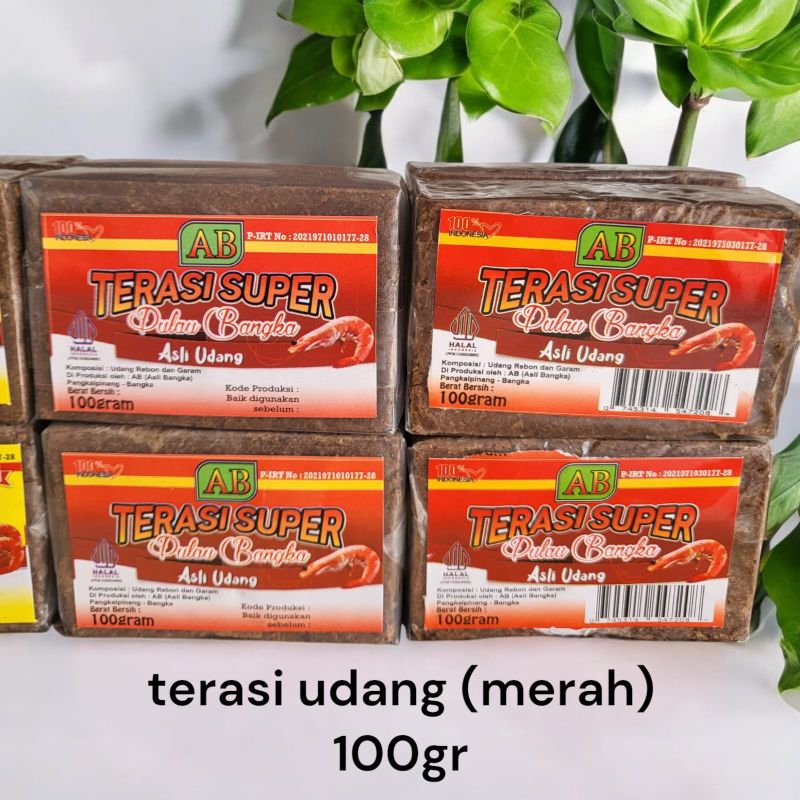 Jual TERASI UDANG (MERAH) | Shopee Indonesia