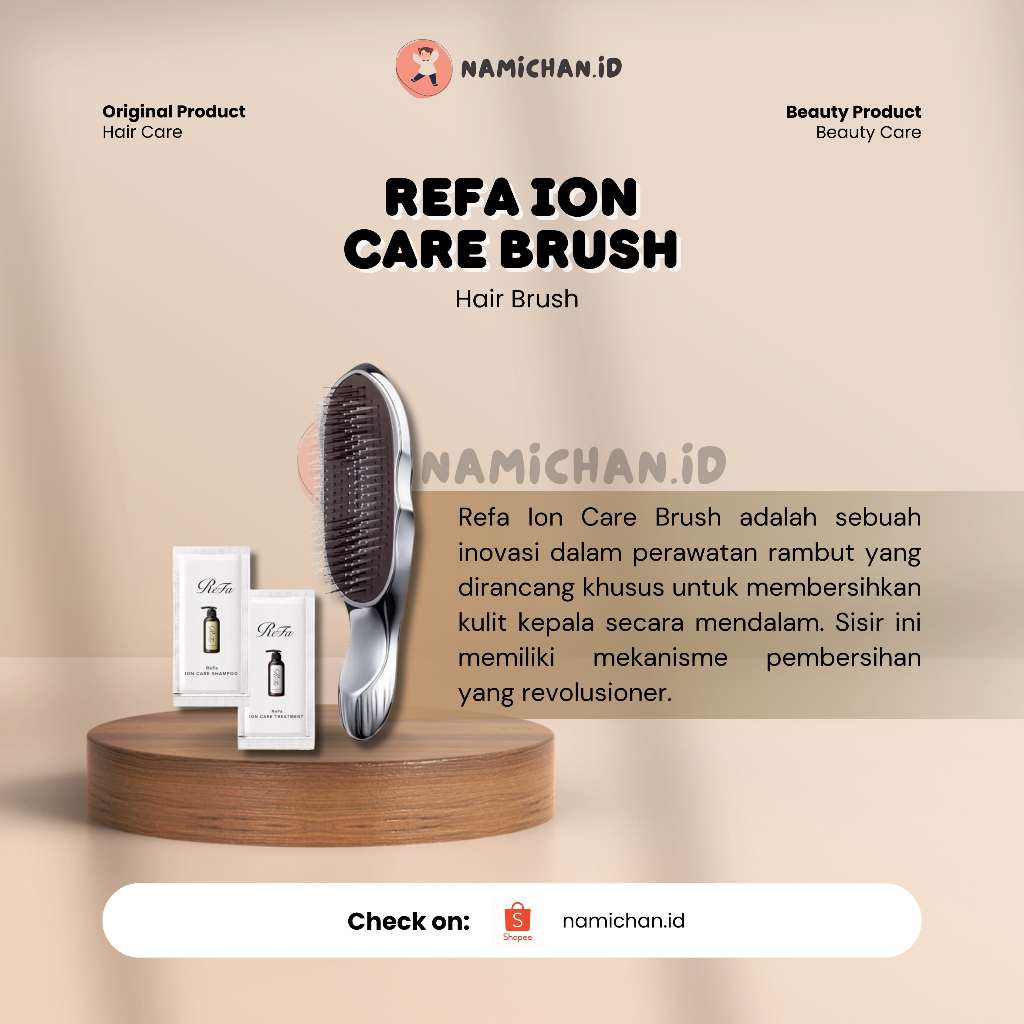 Jual [ PO Japan Oktober 2025 ] ReFa ION CARE BRUSH | ReFa AILE BRUSH | ReFa Original Jepang ...