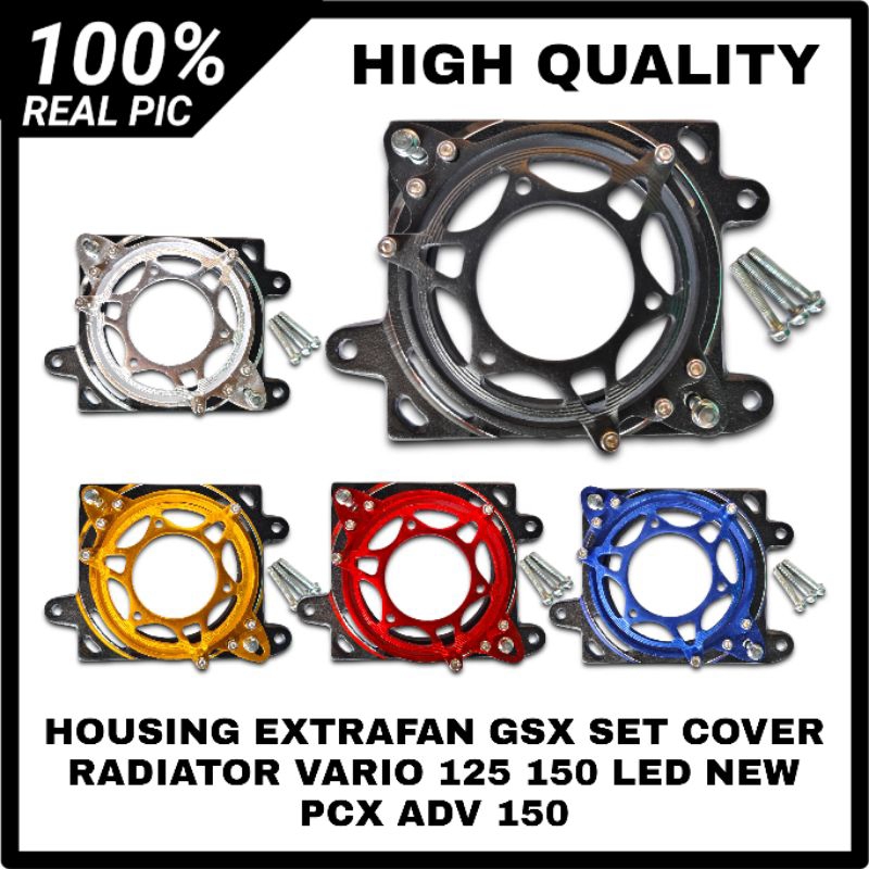 Jual HOUSING EXTRAFAN COVER OTOM KIPAS RADIATOR EXTRA FAN GSX SET COVER ...