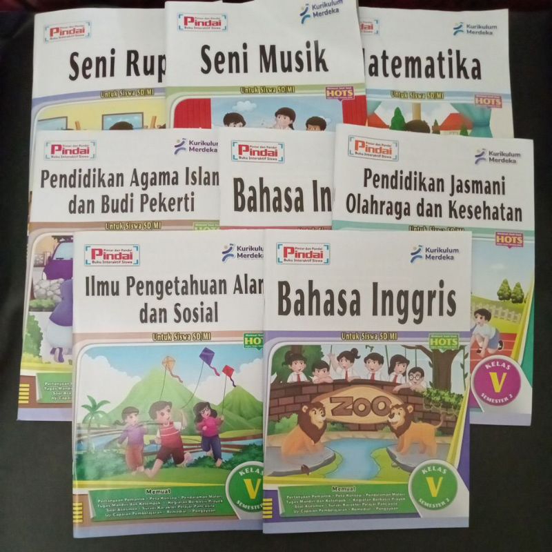 Jual LKS PINDAI untuk kelas 5 semester 2 ( 2024 cover baru ) // CV. ARYA DUTA | Shopee Indonesia