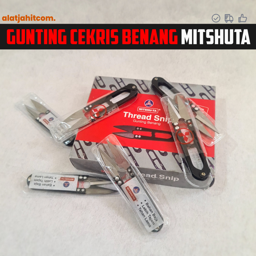 Jual Gunting Potong Benang / Cekris MITSHU-TA | Shopee Indonesia