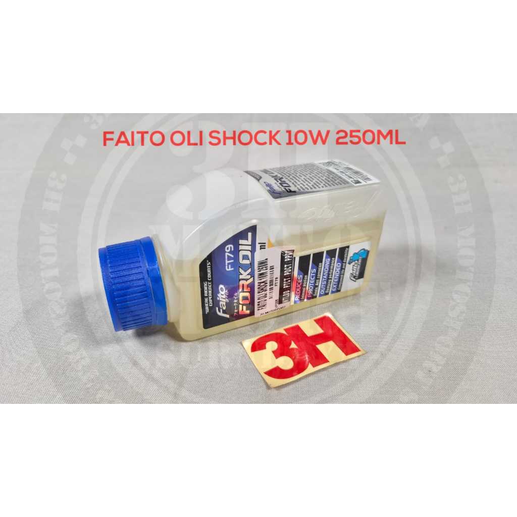 Jual OLI SHOCK FAITO 10W 250ML | Shopee Indonesia