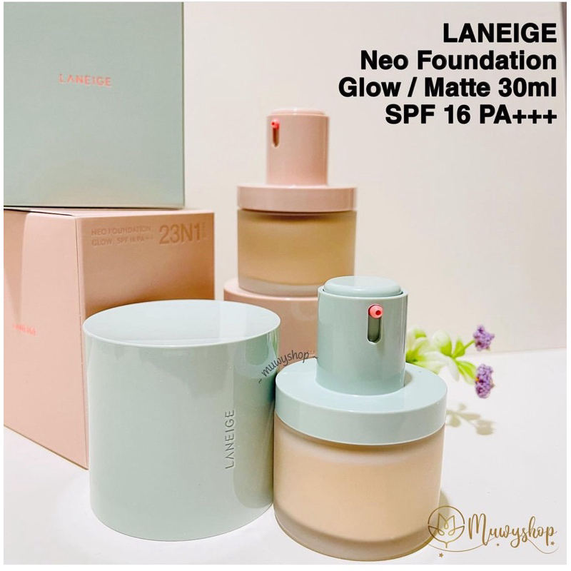 Jual [SALE] LANEIGE Neo Foundation Glow / Matte 30ml SPF 16 PA ...