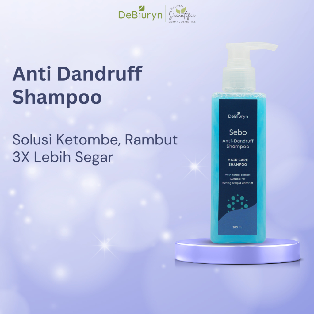 Jual DeBiuryn Sebo Shampoo 200ml Anti Dandruff Rambut Ketombe Parah ...