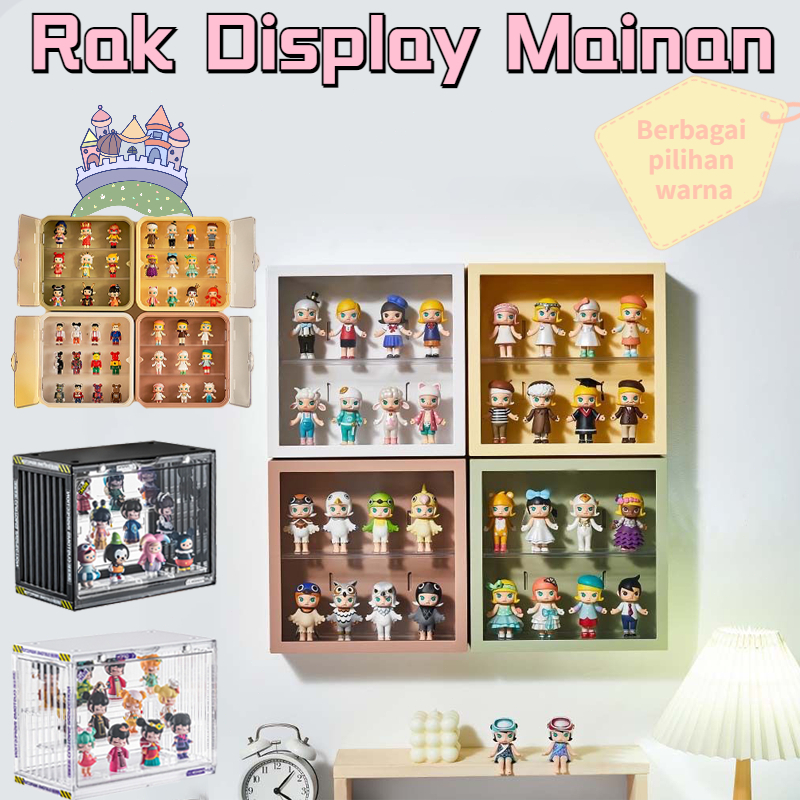 Jual Rak Display Mainan Gantung/Wall Mounted Display Box/Kotak Display ...