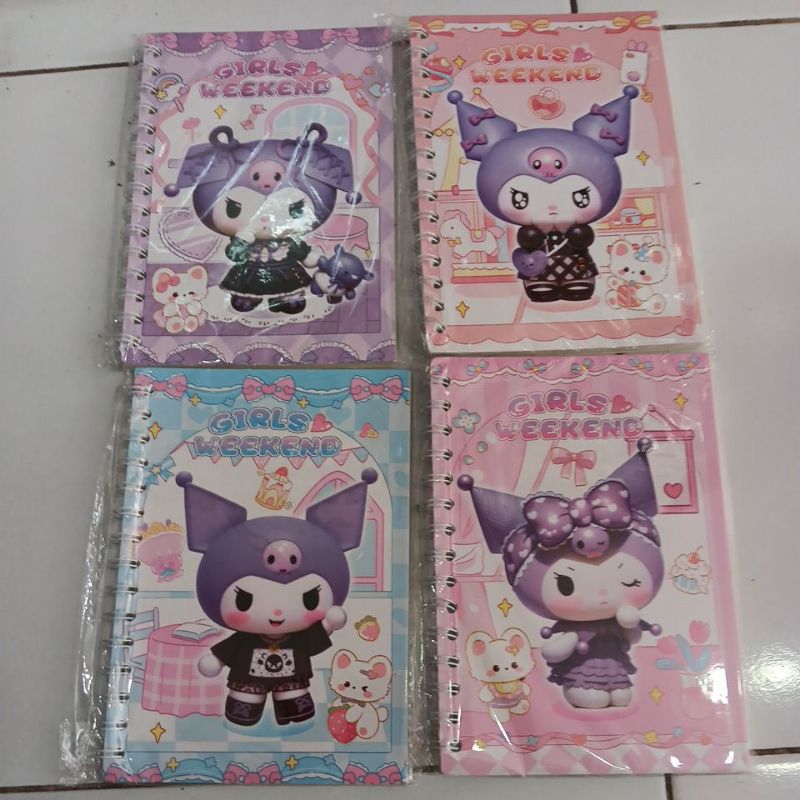 Jual NOTE BOOK BESAR MOTIF KUROMI | Shopee Indonesia